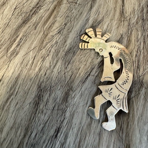 Jewelry | Price Firm Native American Silver Pin | Poshmark